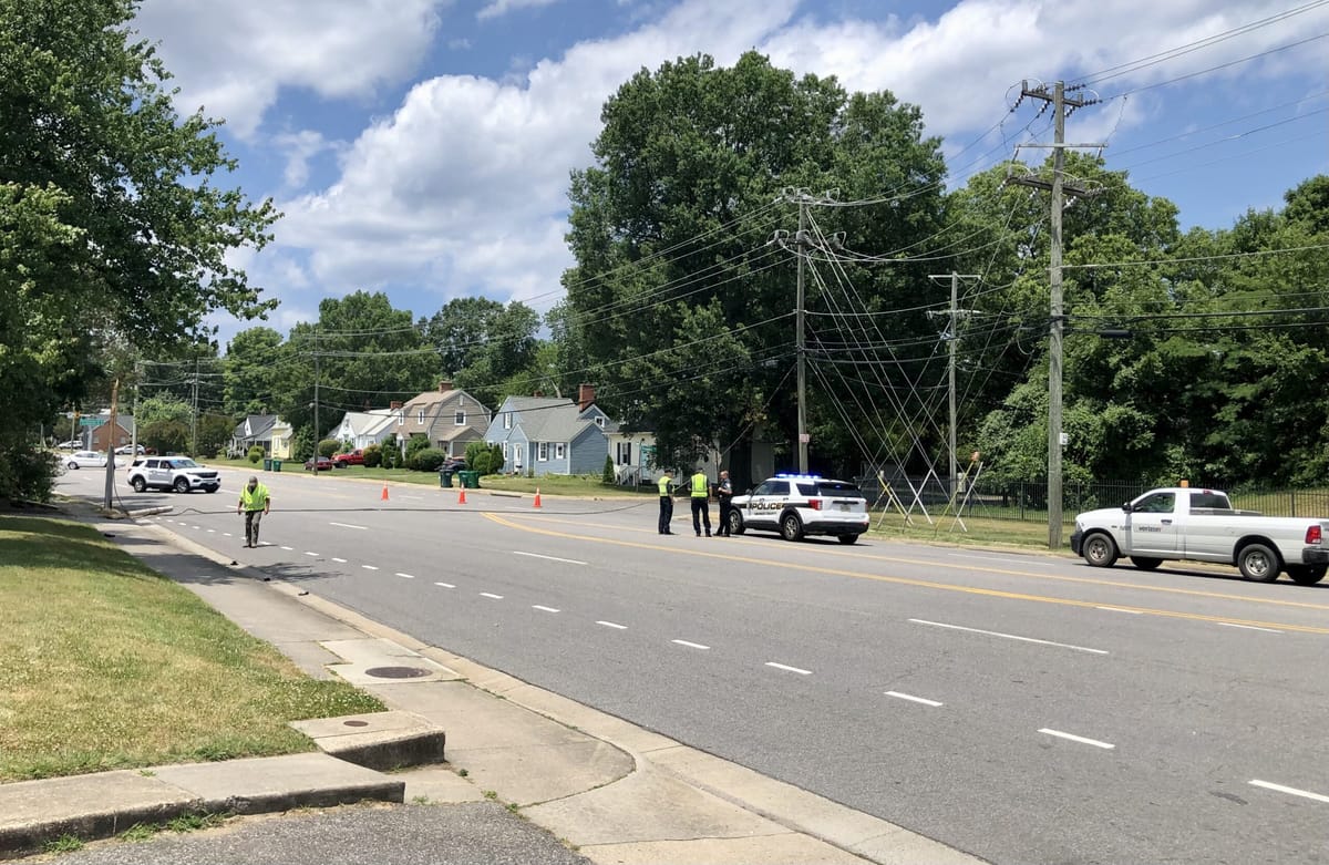 Line down in Lakeside