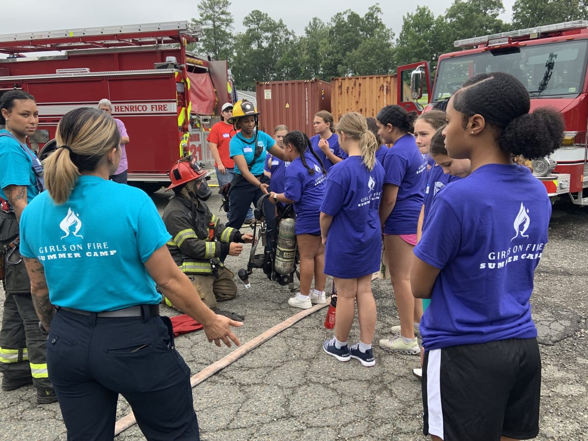 'Girls on Fire' camp introduces Henrico middle-school girls to future ...